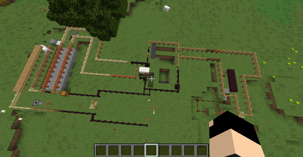 sheep guiding Minecraft Map