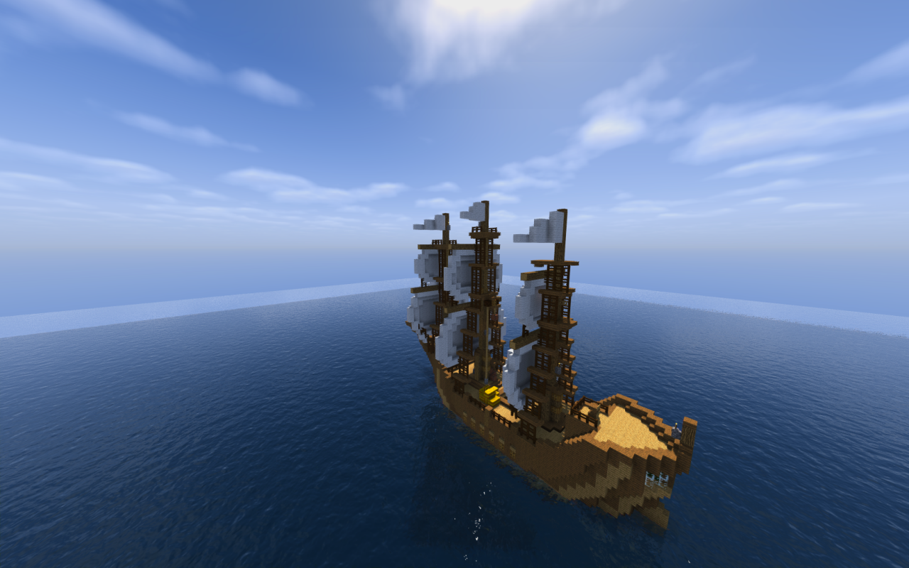Sailing Ship Minecraft Map