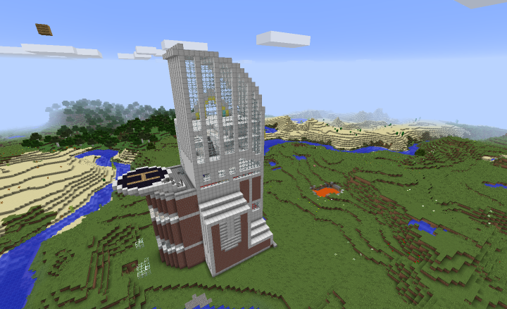 Wayne Tower Minecraft Map