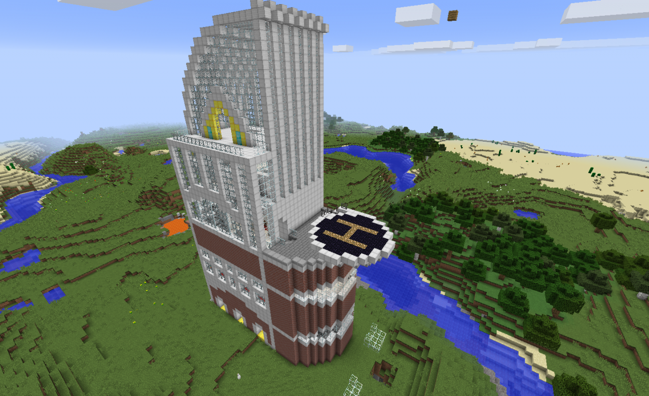Wayne Tower Minecraft Map