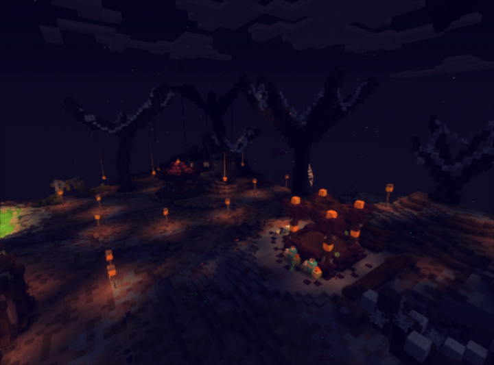 Mc Origins Halloween 2016 Lobby Full. Minecraft Map