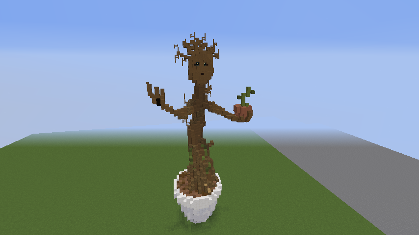 [Project] - Baby groot Minecraft Map