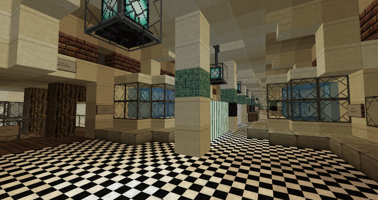 SEA.LIFE Brighton Aquarium Minecraft Map