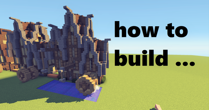 How to build ... Watermill Minecraft Map