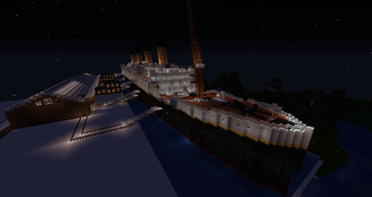 RMS OLYMPIC (1911) Minecraft Map