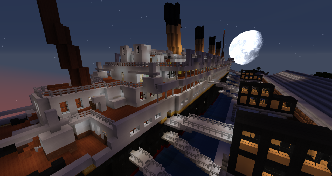 RMS OLYMPIC (1911) Minecraft Map