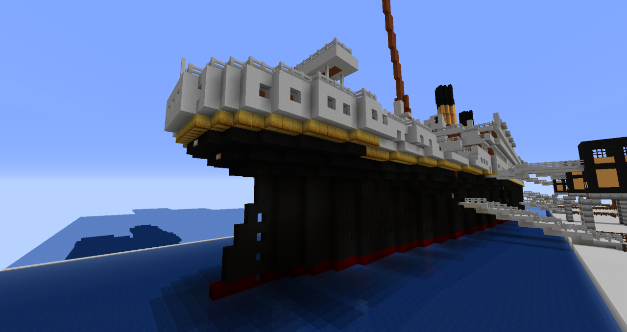 RMS OLYMPIC (1911) Minecraft Map