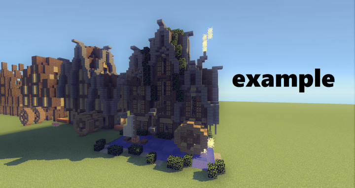 How to build ... Watermill Minecraft Map