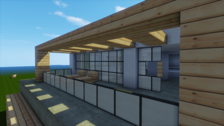 Ecological house Minecraft Map