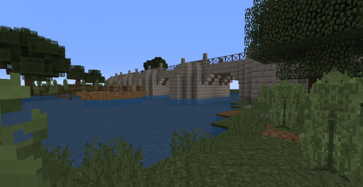 Roman Bridge (Trier inspired) Minecraft Map