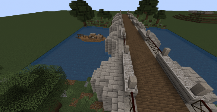 Roman Bridge (Trier inspired) Minecraft Map