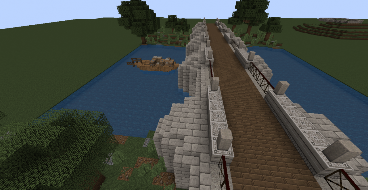 Roman Bridge (Trier inspired) Minecraft Map