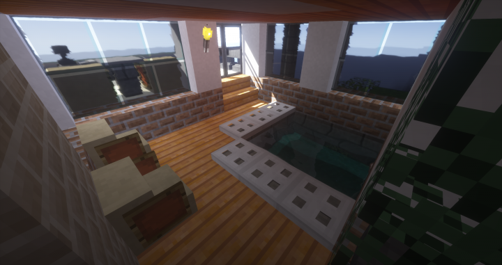 Modern Beach House - Longport Keys Minecraft Map