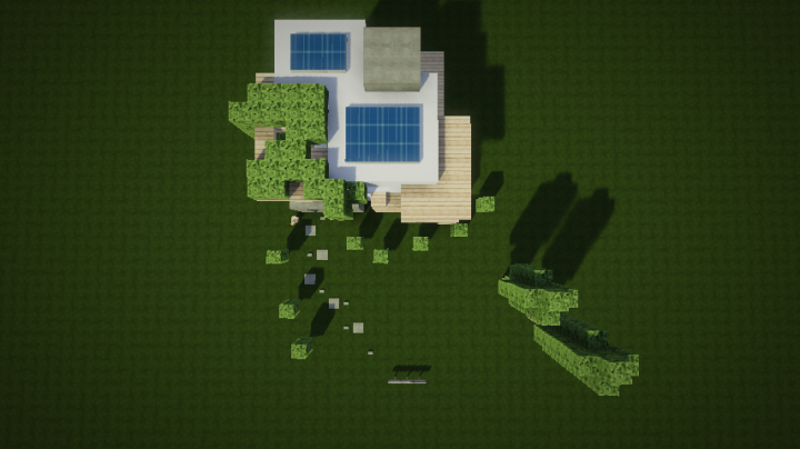 Little modern house : 11x11 Minecraft Map