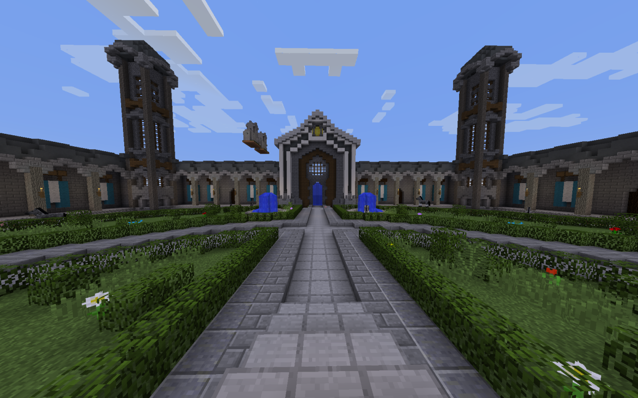 Server hub Minecraft Map
