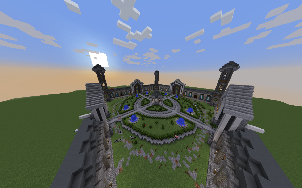 Server hub Minecraft Map