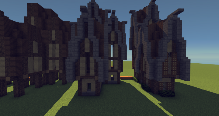 How to build ... Corner house Minecraft Map