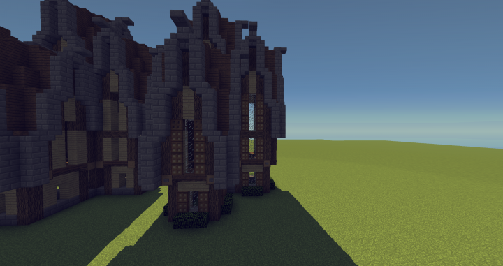 How to build ... Corner house Minecraft Map