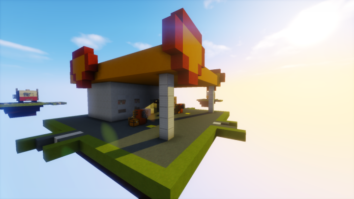 Bedwars map 4x4 Cars Minecraft Map