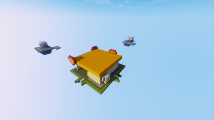 Bedwars map 4x4 Cars Minecraft Map