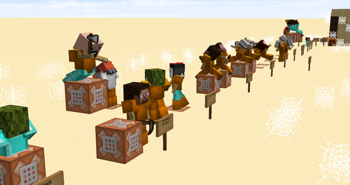 33 CUSTOM ARMOR STANDS - [WITH COMMANDS] - HALLOWEEN THEME - GREAT FOR ...