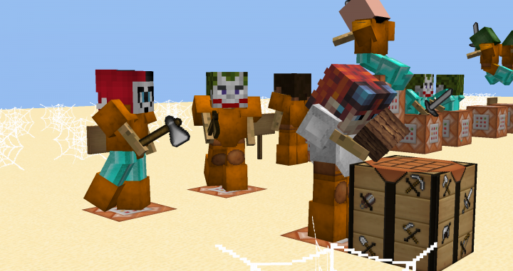 33 CUSTOM ARMOR STANDS - [WITH COMMANDS] - HALLOWEEN THEME - GREAT FOR ...