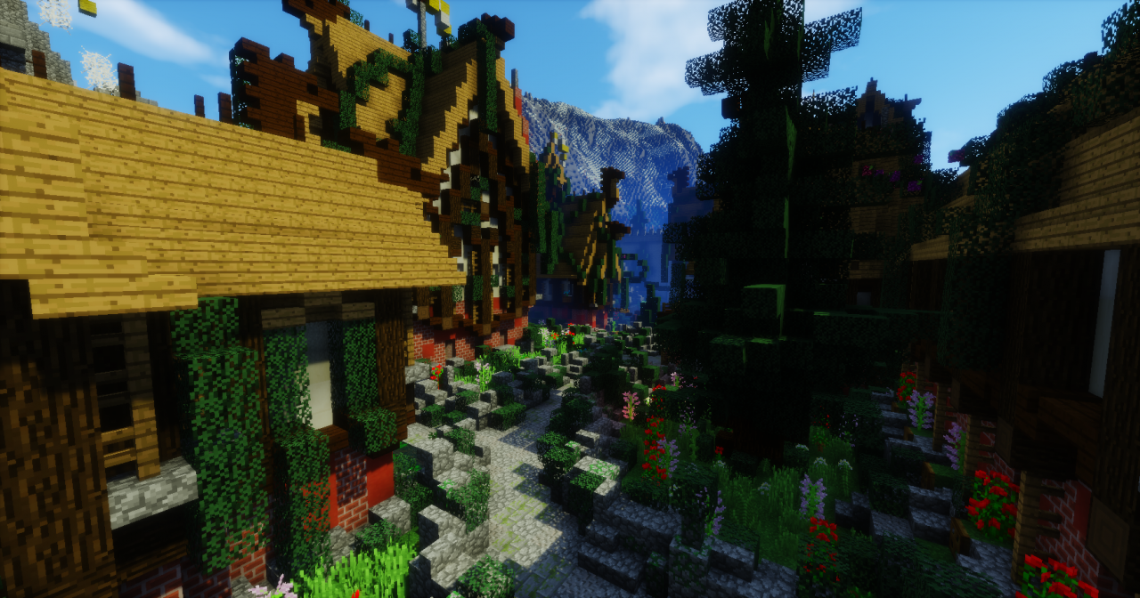 Fantasy/Medieval | Cinematic: Port City of Teirm! Minecraft Map