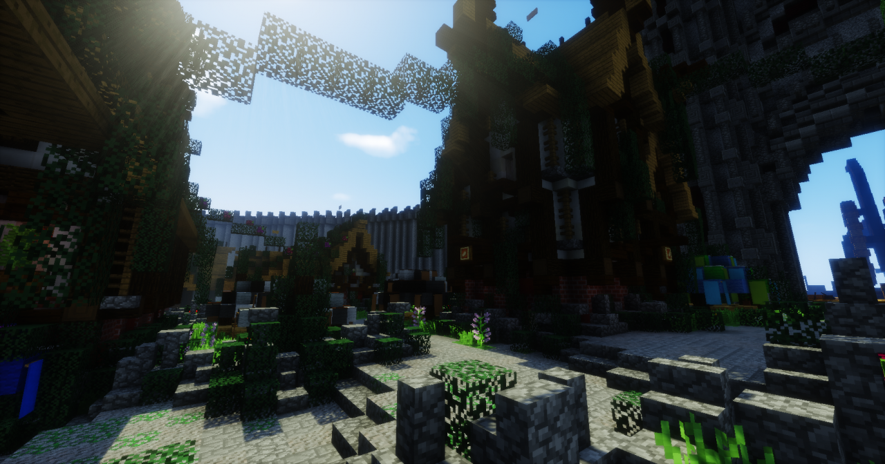 Fantasy/Medieval | Cinematic: Port City of Teirm! Minecraft Map