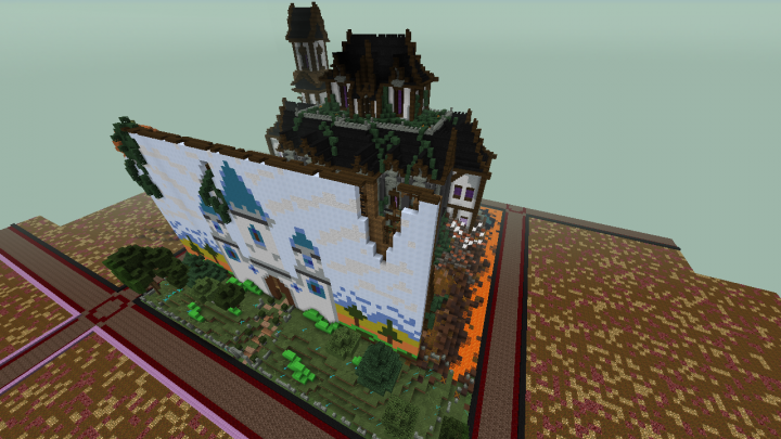 Haunted Mansion, Halloween 2016 build Minecraft Map