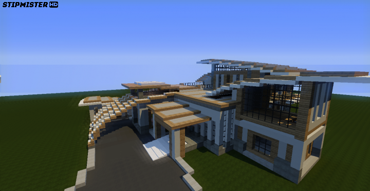 Modern House Minecraft Map
