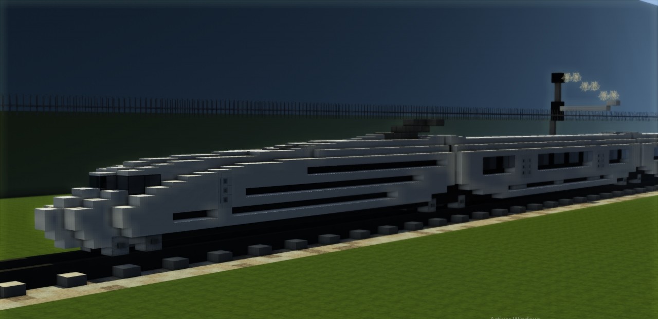 High Speed Train #2 - Lychen Minecraft Map