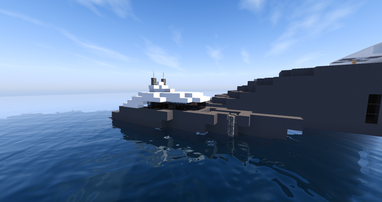Super Yacht - WOK (with shaders) Minecraft Map