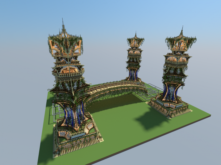 Elven Fortress Minecraft Map