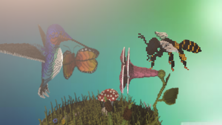 Hummingbirds Macrocosm Minecraft Map