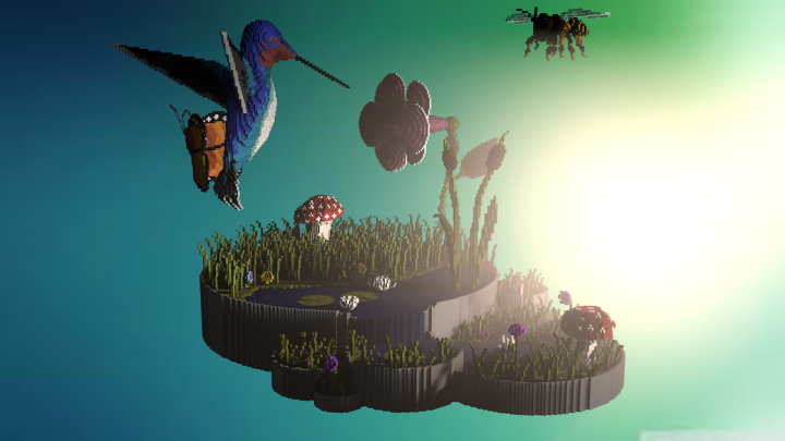 Hummingbirds Macrocosm Minecraft Map