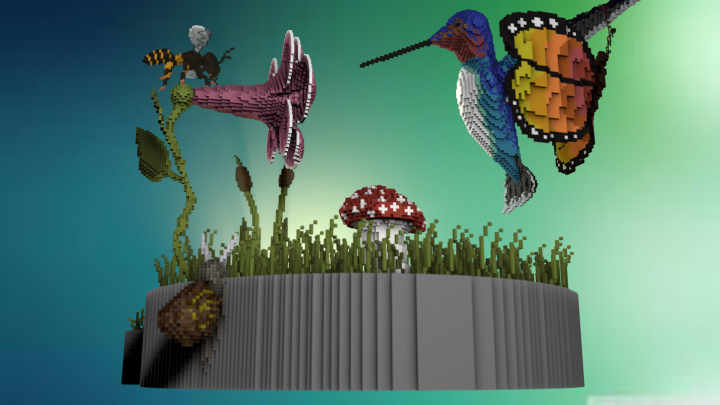 Hummingbirds Macrocosm Minecraft Map