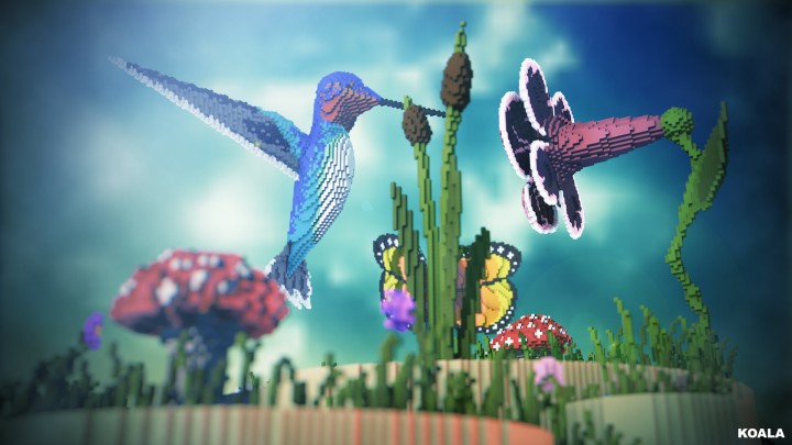 Hummingbirds Macrocosm Minecraft Map