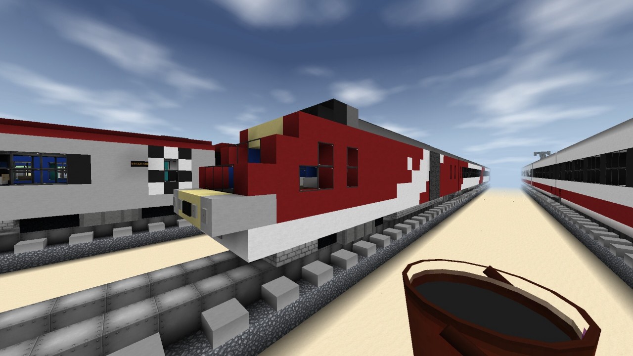 BR Class 43 HST (Intercity 125) Minecraft Map