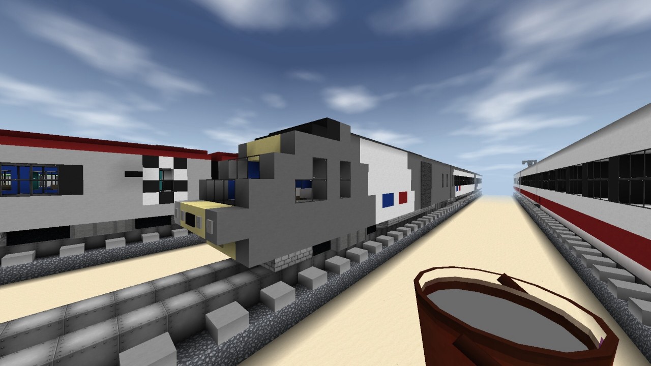 BR Class 43 HST (Intercity 125) Minecraft Map