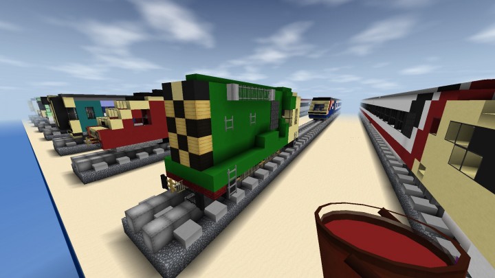 BR Class 08 Shunter Minecraft Map