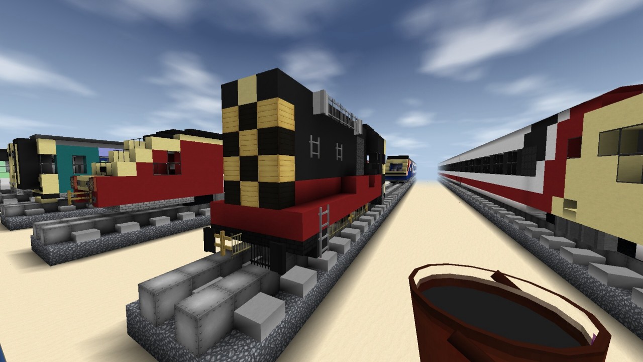 BR Class 08 Shunter Minecraft Map