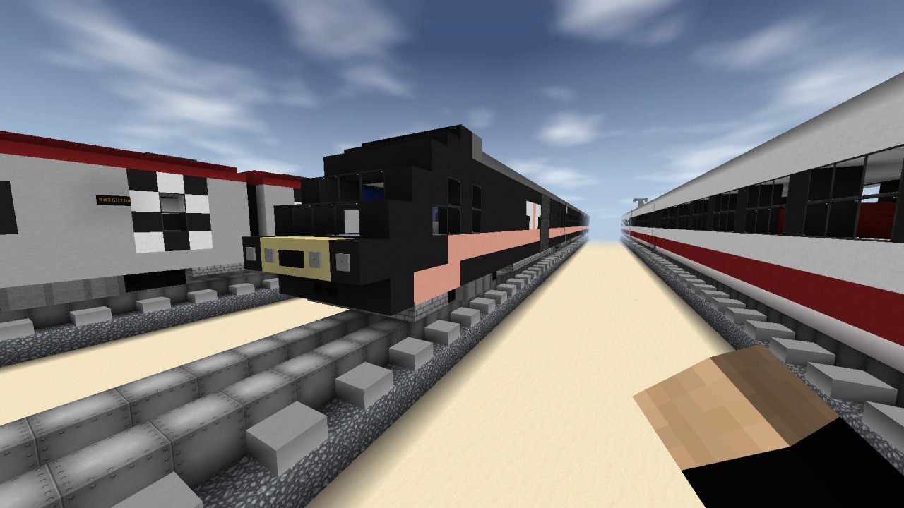 BR Class 43 HST (Intercity 125) Minecraft Map