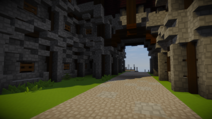 Medieval Port Administration Minecraft Map