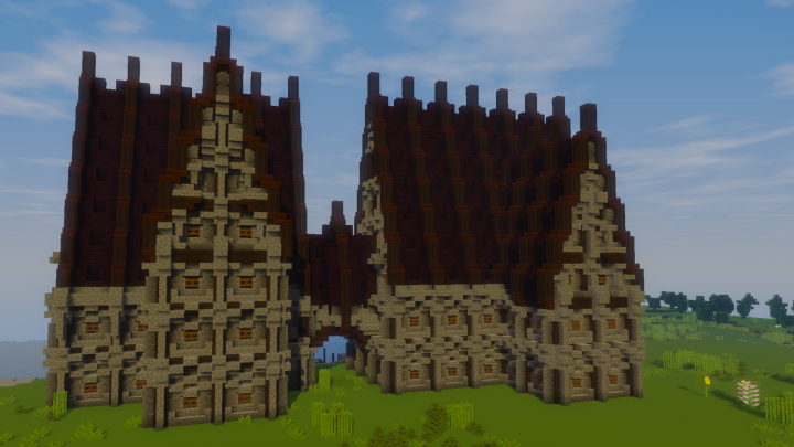 Medieval Port Administration Minecraft Map