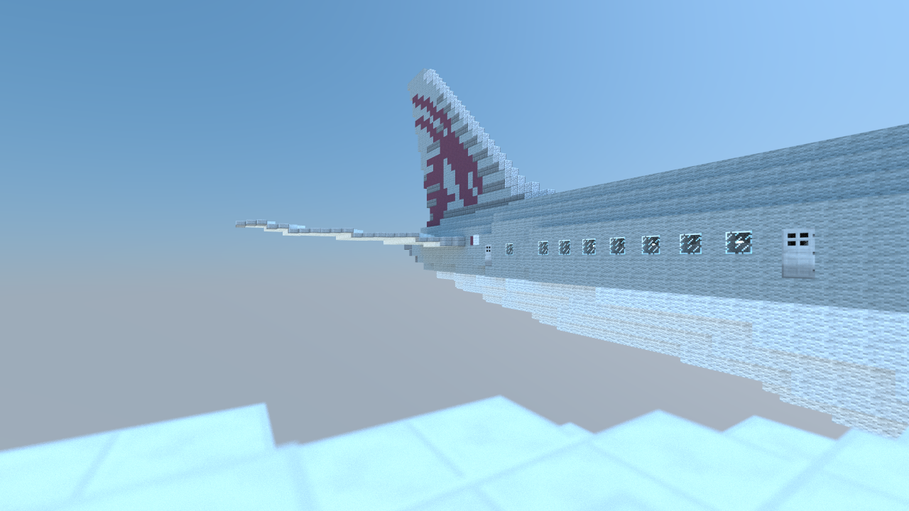 Qatar Airways' Newest Orders Minecraft Map