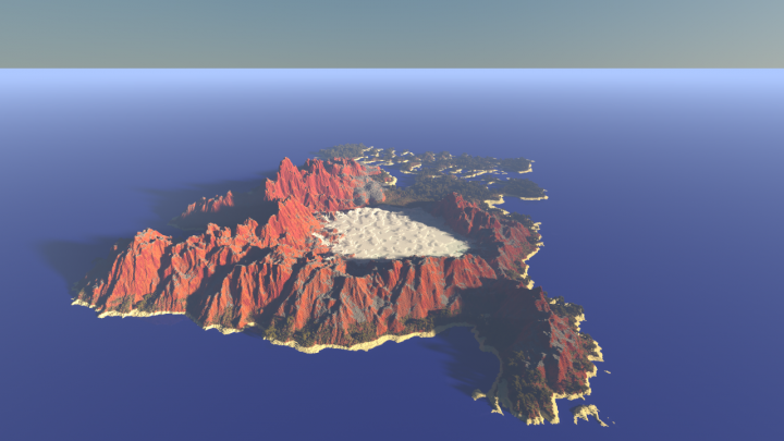 When the mist comes. Minecraft Map