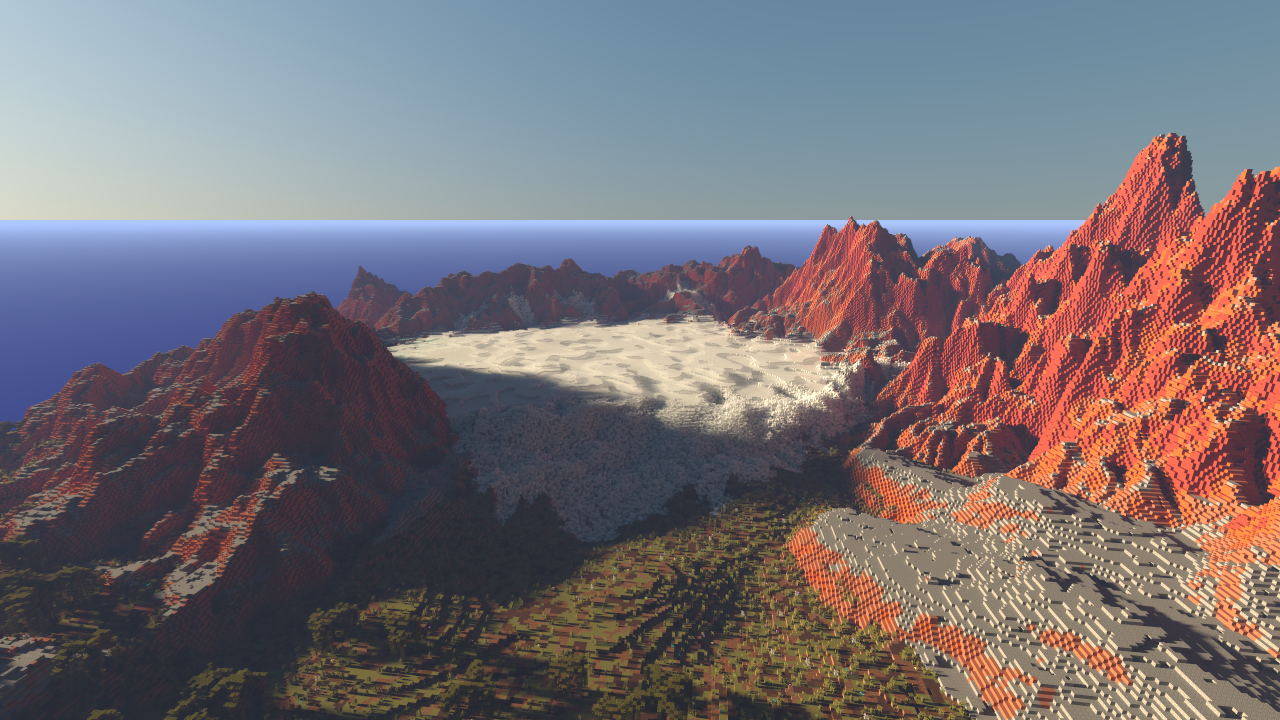 When the mist comes. Minecraft Map