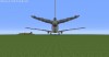 Airbus a300 (Alitalia) Minecraft Map