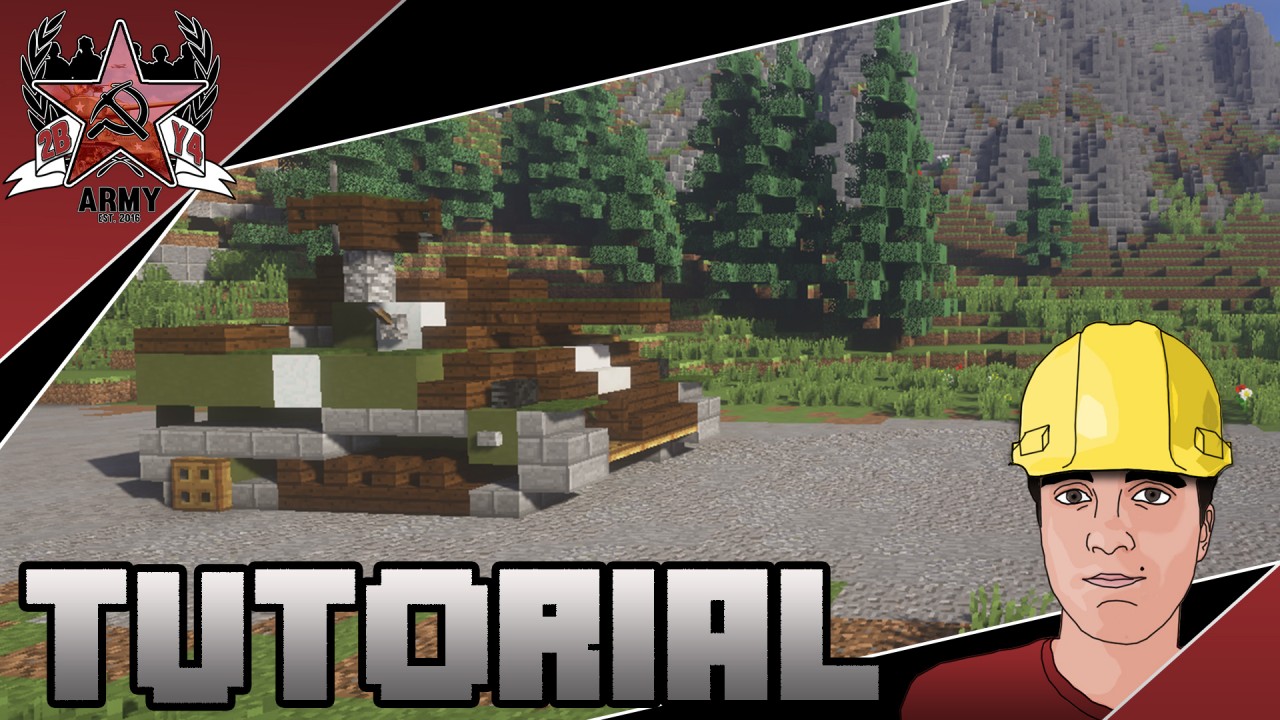 WW2 M5 Stuart Light Tank (Tutorial) Minecraft Map