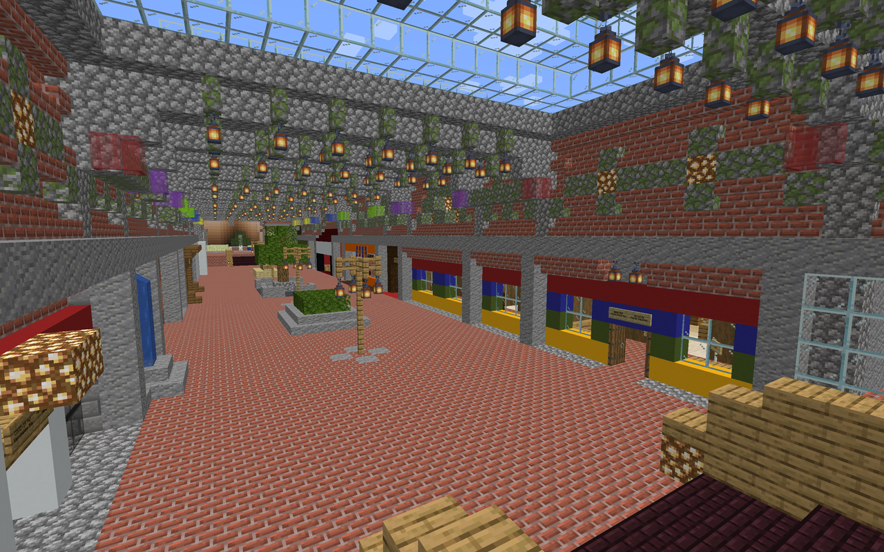 Cobblestone Mills Mall Minecraft Map